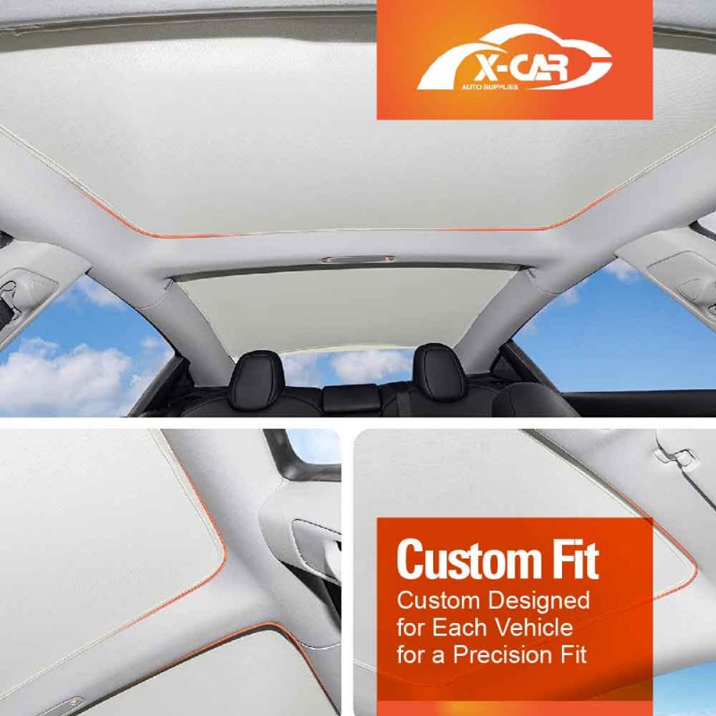 Tesla Model 3 Glass Roof Sunroof Mesh Top Window Sun Blind Shade ...