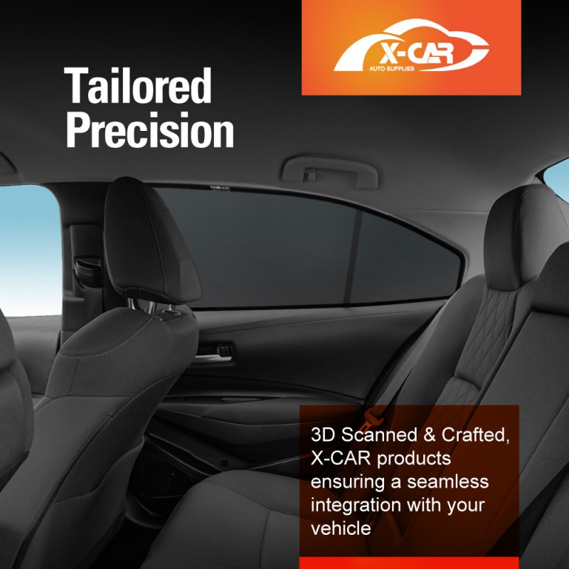 Rear Window Sun Shade for Toyota Corolla Sedan 2019-Onwards UV ...