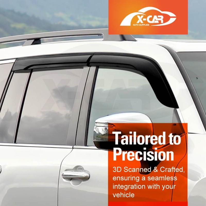 Weathershields for Toyota Landcruiser 300 LC300 2021-Onwards Car ...