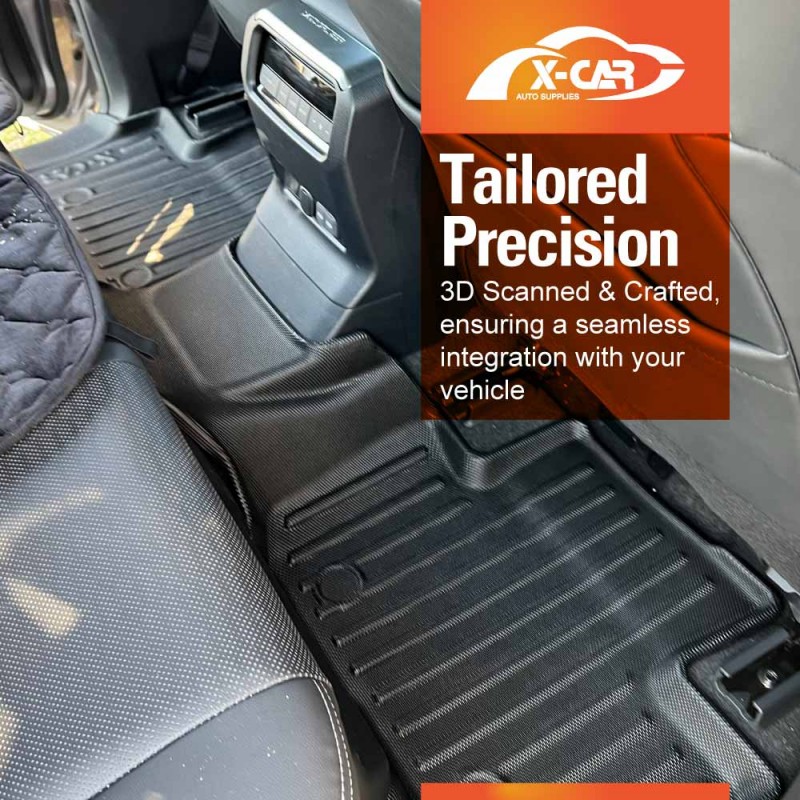 3D Floor Mats for Toyota Prado 250 Series 2024-Onwards Heavy Duty All ...