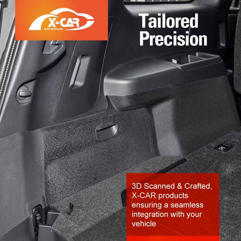 Boot Side Protector Mats for Toyota Prado 250 Series 5-seaters 2024 ...