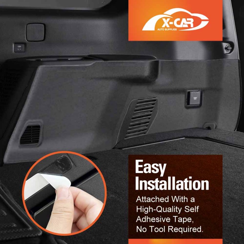 Boot Liner Kick Mats for Toyota Prado 250 Series 5-Seater 2024-Onwards ...