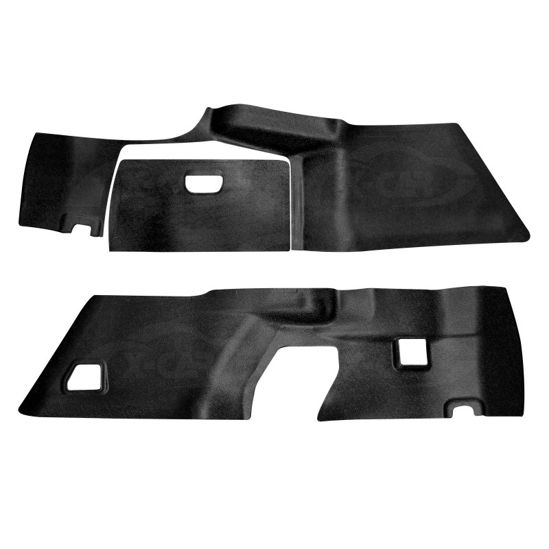 Boot Side Protector Mats for Toyota Prado 250 Series 5-seaters 2024 ...