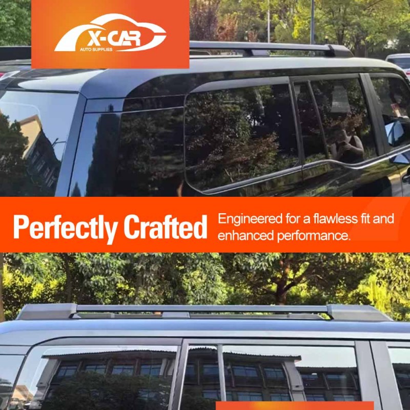 Roof Side Rails Kit for Toyota Prado 250 Series 2024-Onwards OE-Style ...