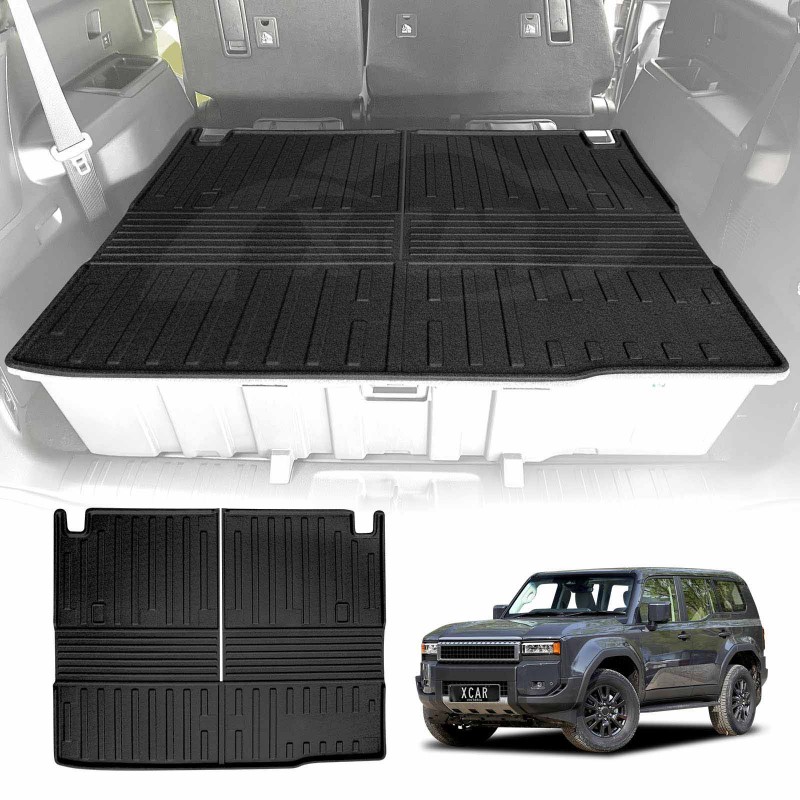 Boot Liner for Toyota Prado 250 Series 7-Seater 2024-2025 All Weather ...