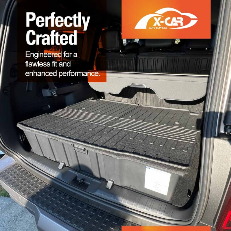 Floor Mats Boot Liner Set for Toyota Prado 250 Series 7-Seater 2024 ...