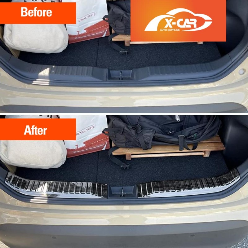 Rear Bumper Guard for Toyota Yaris Cross 2020-2024 Boot Trunk Panel ...