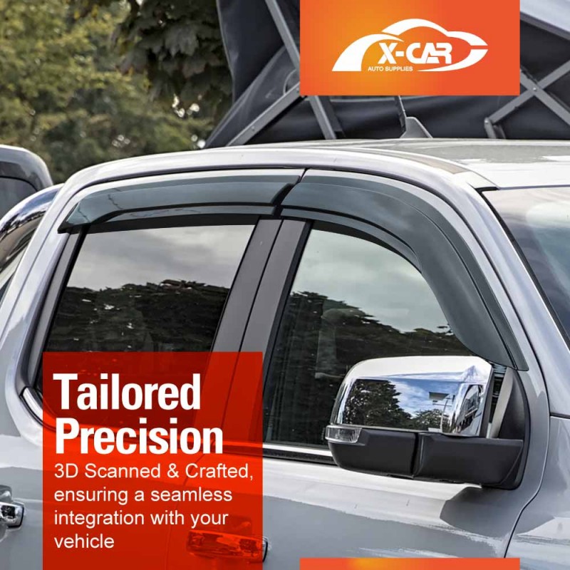 Weathershields for Volkswagen Amarok NF Series 2023-2025 Dual Cab Car ...