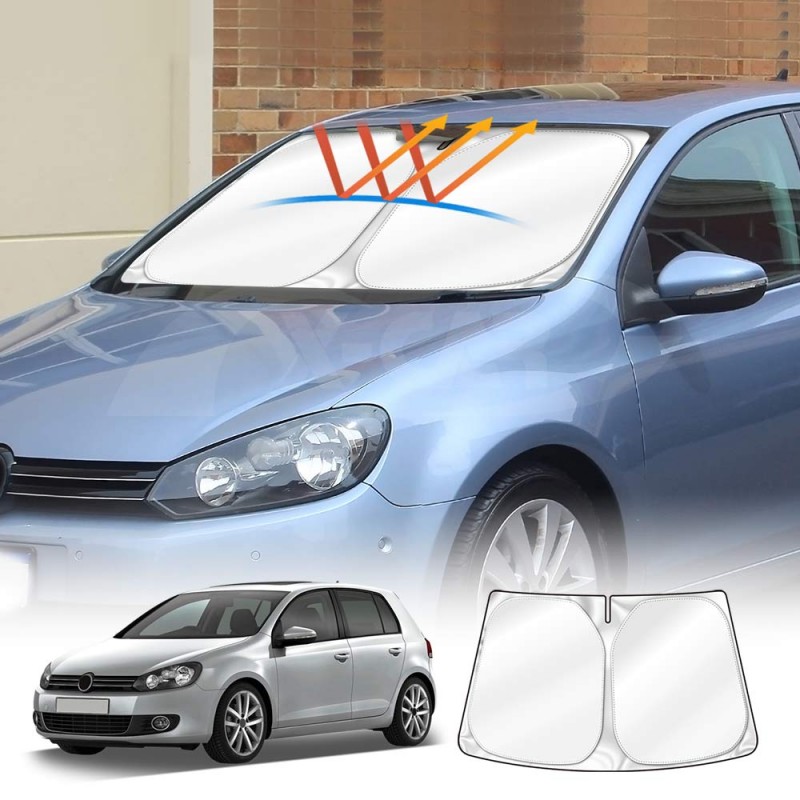 WindScreen Sun Shade for Volkswagen Golf Hatch MK5 MK6 2005-2012 Blocks ...
