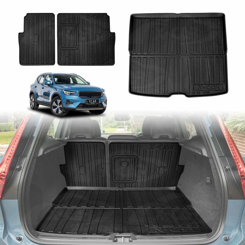 Boot Liner Set for Volvo XC40 2018-Onwards All Weather Heavy Duty Car ...