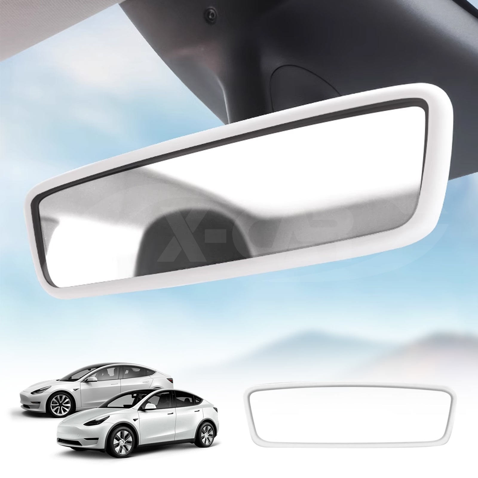 OEM 1130655-00-D Replacement A-pillar Applique Tesla Model 3 Mirror ...