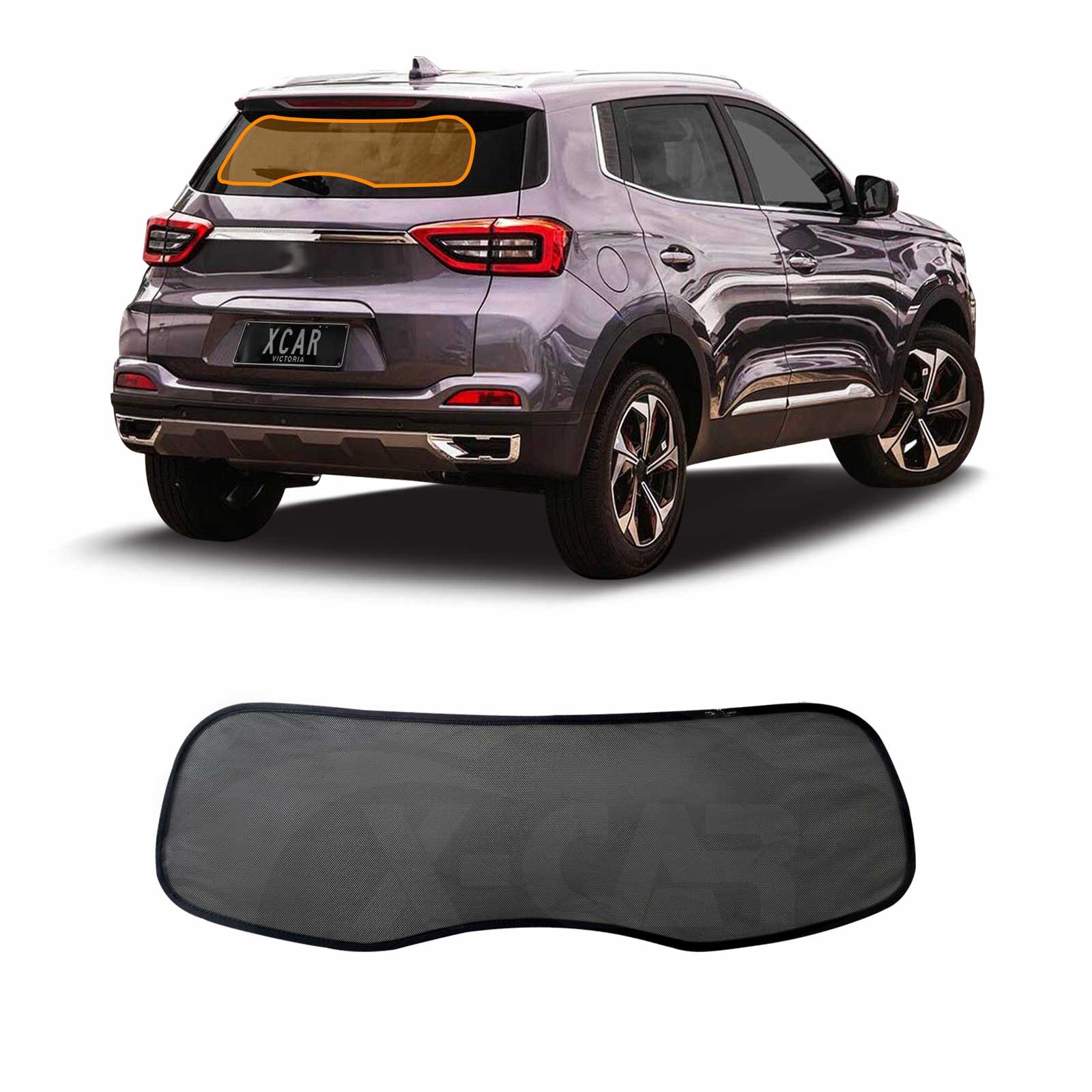 Rear Windscreen Sun Shade for Chery Tiggo 4 Pro 2024-Onwards Car Custom ...