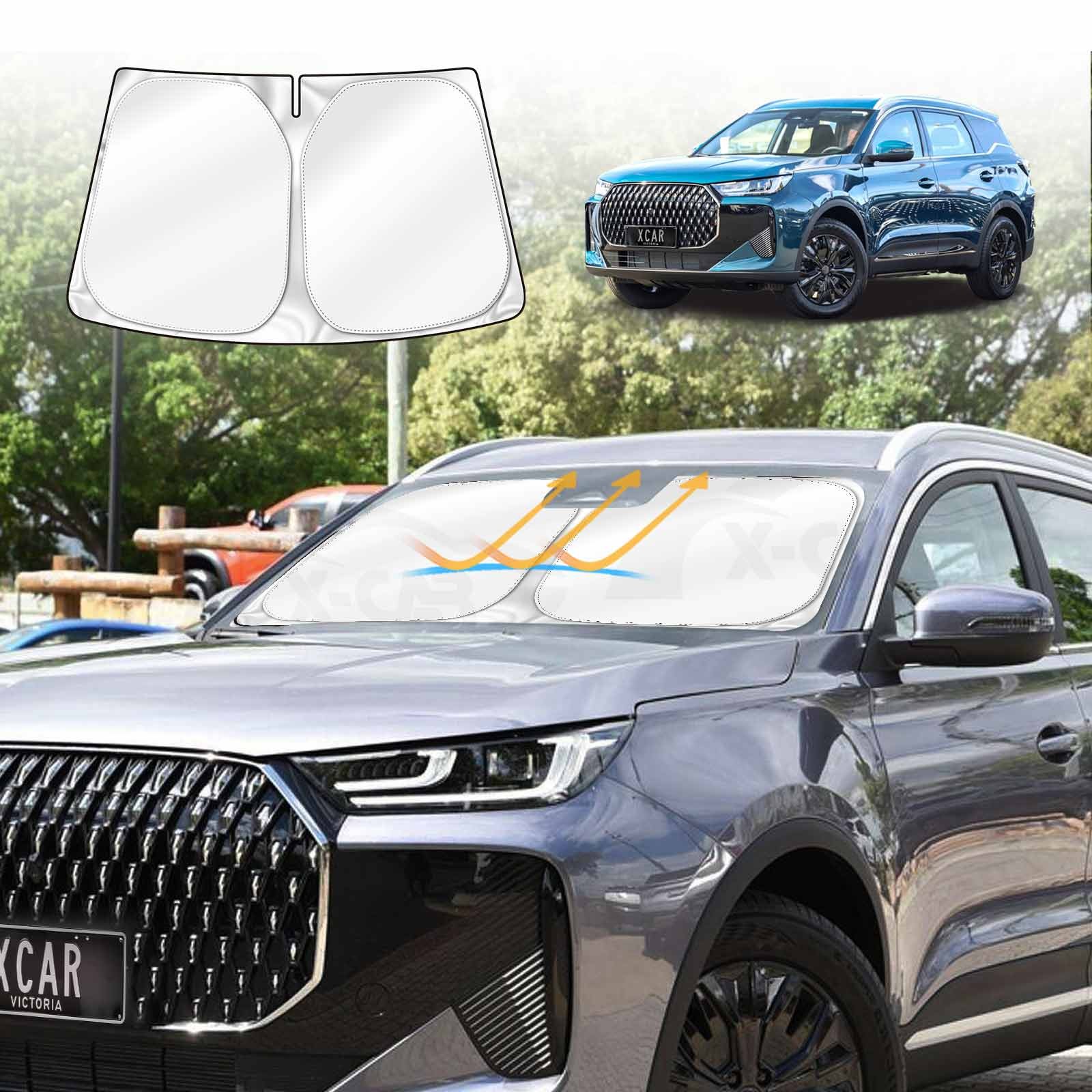 WindScreen Sun Shade for Chery Tiggo 7 2025-Onwards Blocks UV Rays ...