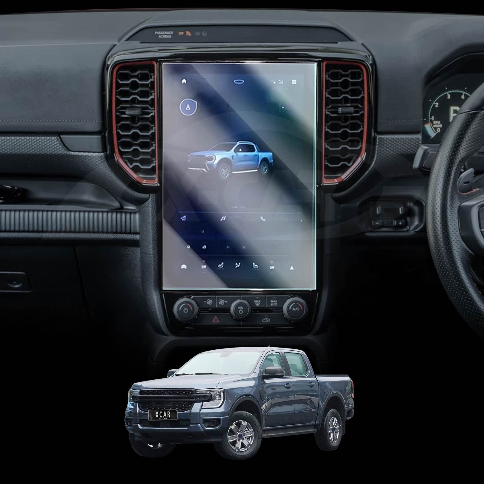 Screen Protector for Ford Next-Gen Ranger 2022-2025 Navigation and ...