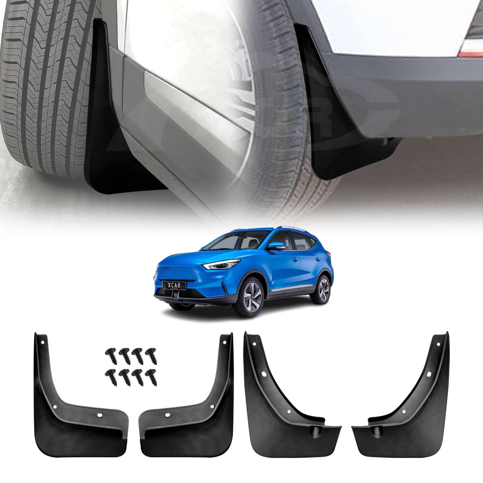 Mud Flaps Splash Guards for MG ZS EV Electric SUV 2020-2025 Mudguard ...