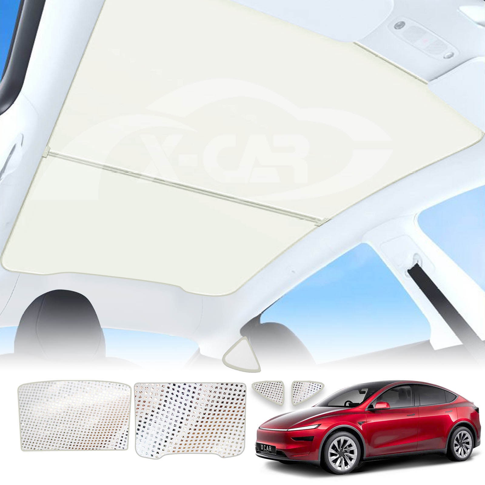 Glass Roof Sunroof Mesh for Tesla Model Y Juniper 2025-Onwards Sun ...