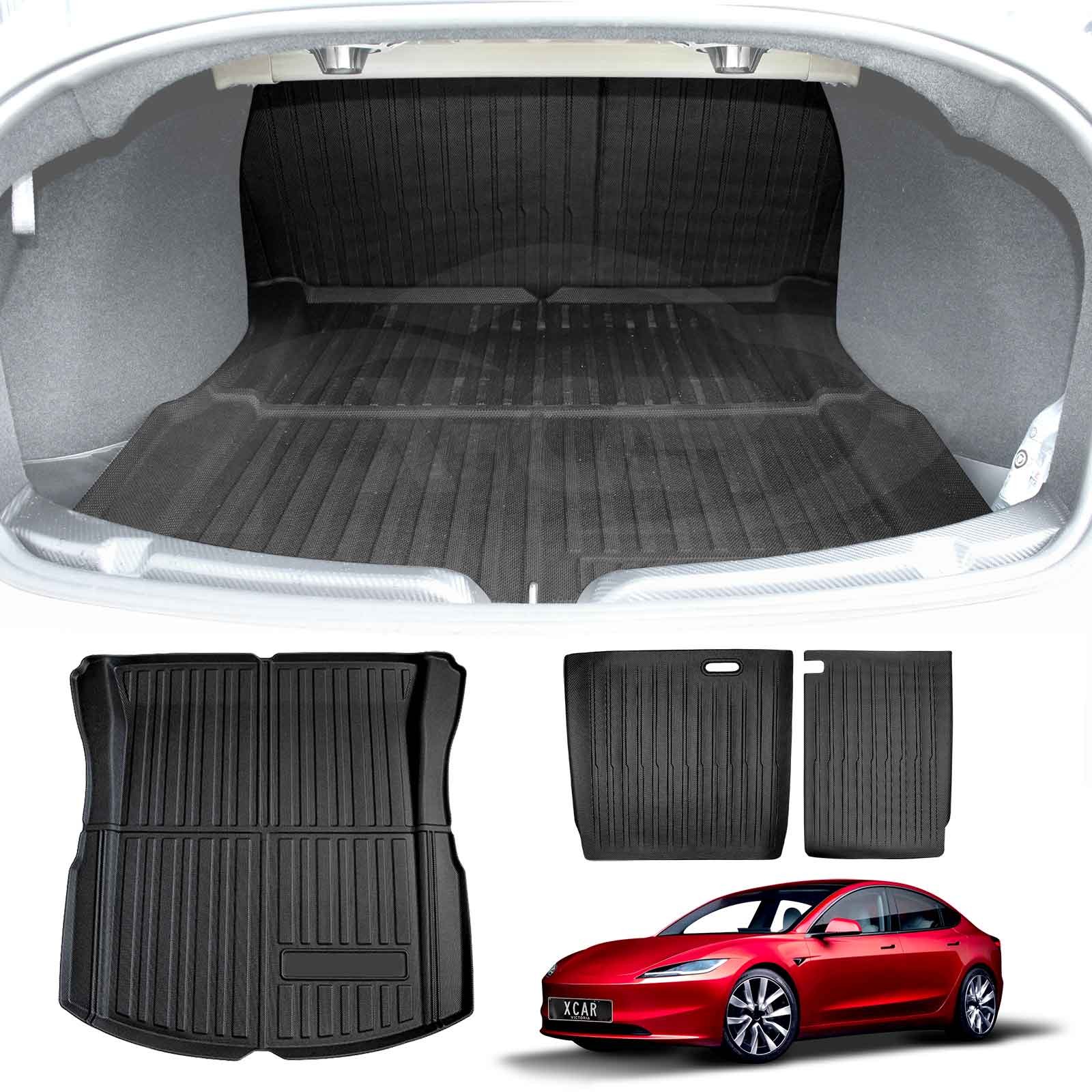 Boot Liner Back Seat Protector for Tesla Model 3 Highland 2023-2025 All ...