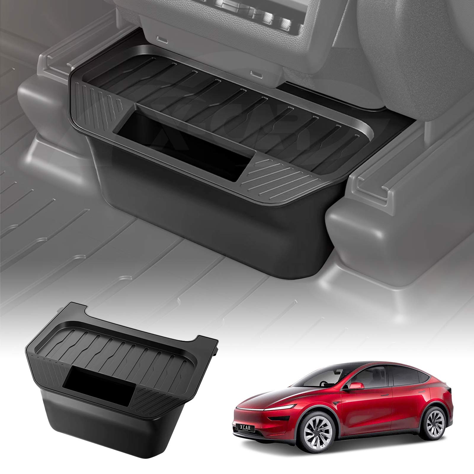 Rear Seat Center Organizer for Tesla Model Y Juniper 2025-Onwards ...