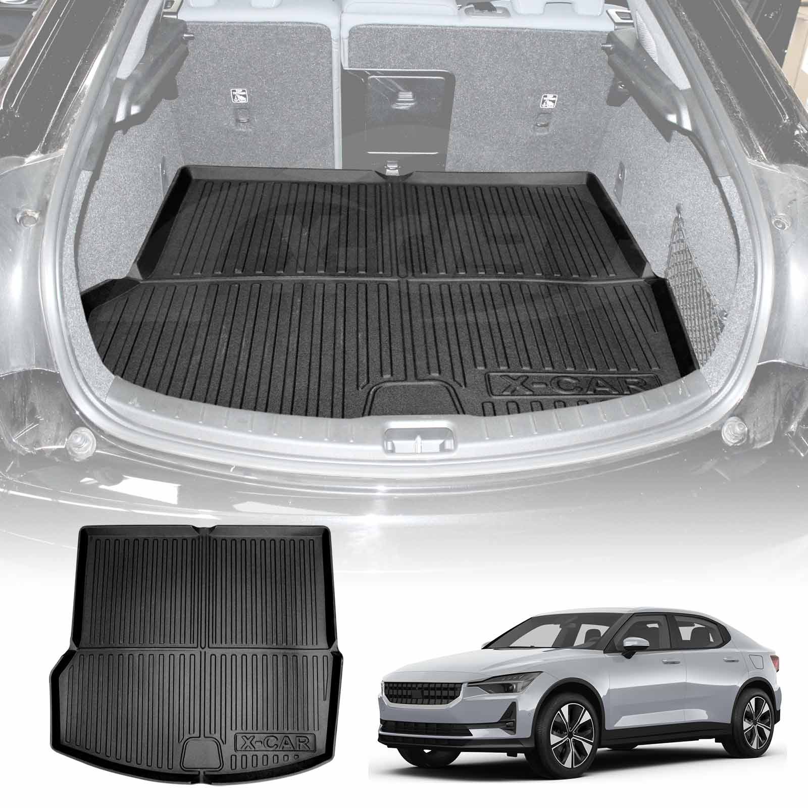 Boot Liner for Polestar 2 2021-Onwards Heavy Duty Cargo Trunk Mat ...