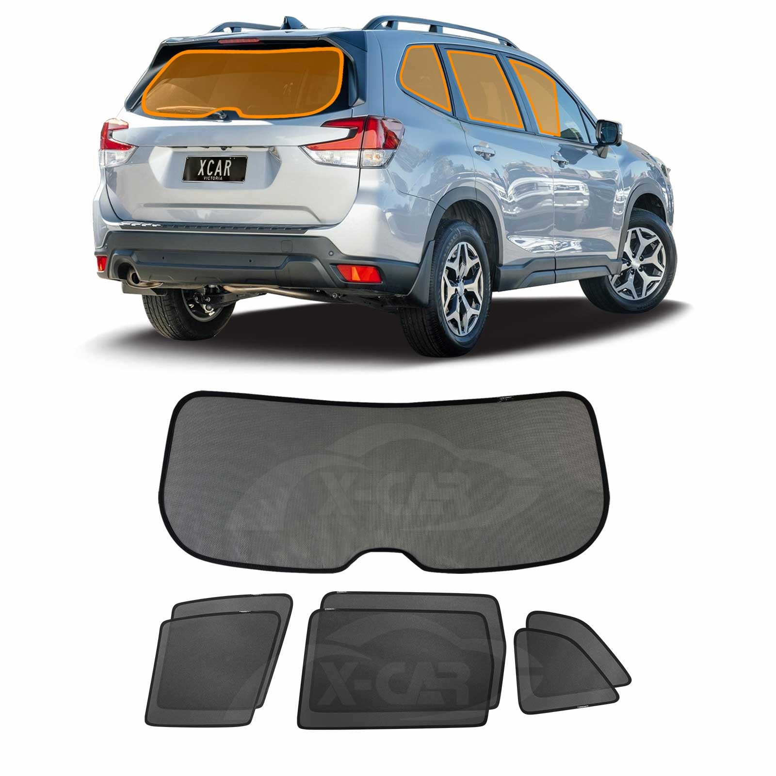 Window Sun Shades for Subaru Forester 2018-2024 Car UV Protection ...