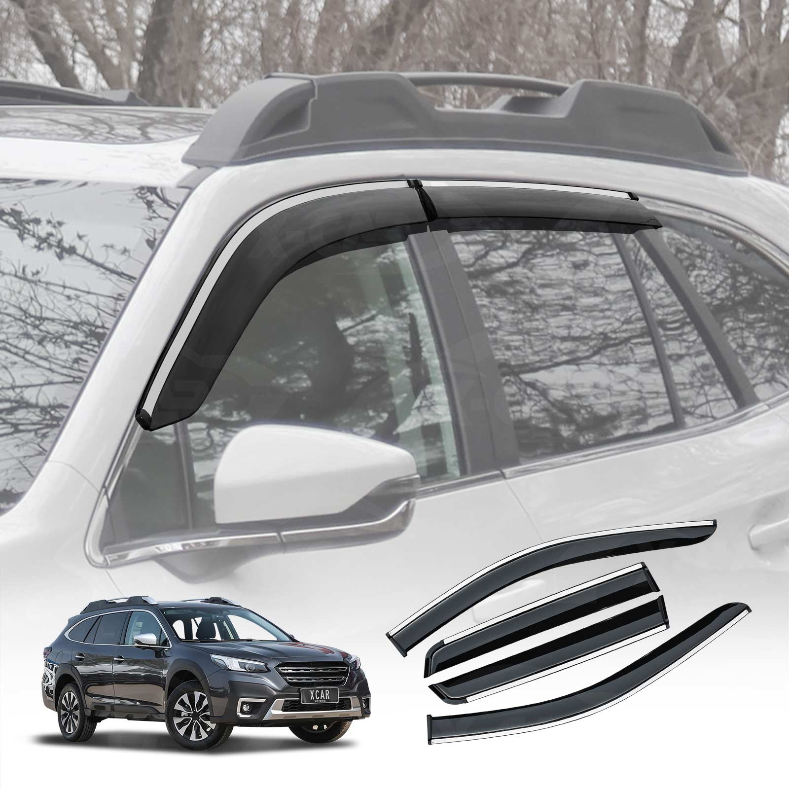 Weathershields for Subaru 6th GEN Outback 2020-2025 Car Weather Shields ...