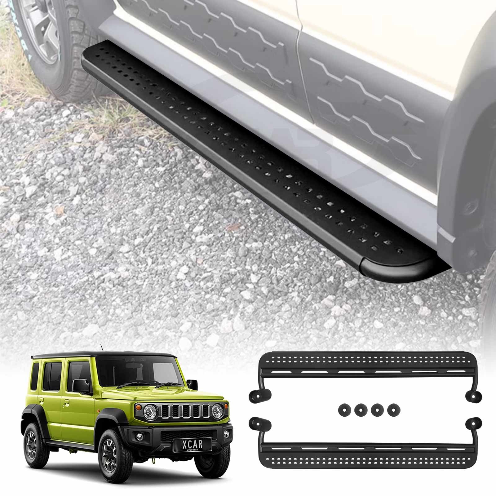 2PCS Side Step Bars for Suzuki Jimny XL 5-Door 2023-2025 Door Step ...