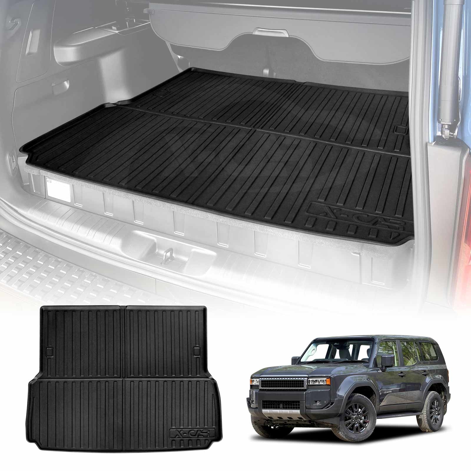 Boot Liner for Toyota Prado 250 Series 5-Seater 2024-Onwards All ...