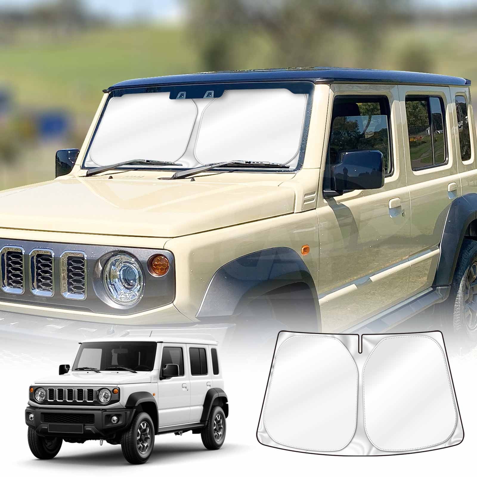 WindScreen Sun Shade for Suzuki Jimny XL 5-Door 2023-2025 Blocks UV ...